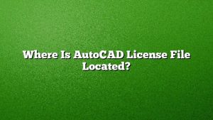 Where Is AutoCAD License File Located? – CanadaCAD.ca